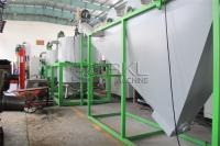 China Washing 100ppm Waste Bottles PET Recycling Line 2000kg/H for sale