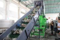 China Washing 100ppm Waste Bottles PET Recycling Line 2000kg/H for sale