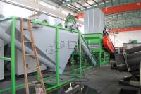 China Crushing 250kw PET Recycling Line Bottle Flakes Sorting for sale