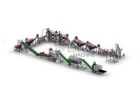 China 1000KG H Pet Bottle Flakes Machine for sale