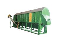 China Rotary Trommel PVC PET Recycling Line Washing 15kw for sale