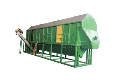 China Rotary Trommel PVC PET Recycling Line Washing 15kw for sale