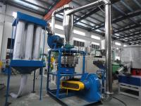 China Milling Grinding Pvc Plastic Pulverizer Machine Water Cooling for sale
