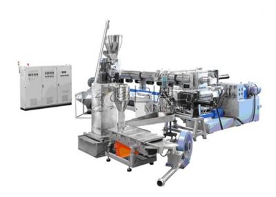 China LDPE HDPE Pelletizing Machine 132KW Single Screw Extruder Machine for sale