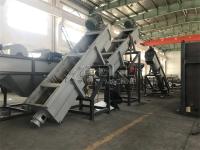 China ABS PC High Speed Friction Washer Screw Conveyor Washing Machine for sale