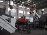 China Recycling Pp Pe Film Washing System SS304 Plastic Friction Washer for sale