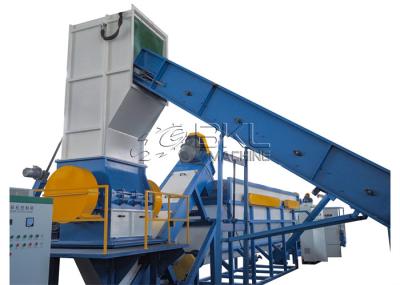 China 500kg/Hr Plastic Recycling Equipment 100mm Pe Film Washing Line for sale