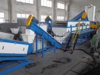China 300kg/H Waste Plastic PP Raffia Bags And Tons Bags Washing Line for sale