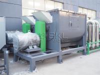 China PP Raffia Film Plastic Bag Washing Machine Wet Crushing 1000kg/H for sale