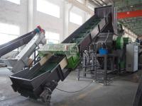 China LDPE Waste Plastic Recycling Lines 100mm Clean Flakes for sale