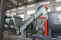 China LDPE Waste Plastic Recycling Lines 100mm Clean Flakes for sale
