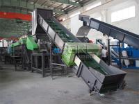 China 500kg/H Waste Plastic PE PP Film And Bags Washing  Recycling Machine Plant for sale