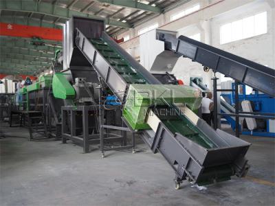 China 500kg/H Waste Plastic PE PP Film And Bags Washing  Recycling Machine Plant for sale