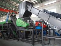 China 500kg/H Waste Plastic PE PP Film And Bags Washing  Recycling Machine Plant for sale