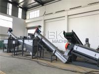 China PET 7m3 Hr Plastic Waste Recycling Machine Washing 12mm for sale