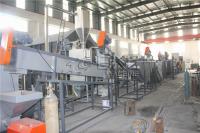 China BKL-500 16mm Bottle Pet Flakes Washing Process Drying Sorting Crushing for sale