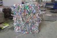 China HDPE Bottle Automatic Horizontal Baler Machine 5.5kw Rotor for sale