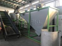 China 1500kgh Plastic Recycling Washing Machine 90KW Debaler Pet Washing Line for sale