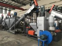 China PET 8m Plastic Recycling Washing Line 5.5kw Sink Float Plastic Separation for sale