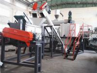 China Plastic Bottle Recycling Pet Bottle Washing Line 800kg / H for sale