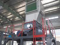 China PP Woven Bag HVC 600 Plastic Crusher Machine 90KW Pet Bottle Crushing Machine for sale