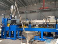 China PP Ldpe Plastic Granulating Line 120mm HDPE Plastic Recycling Granulator Machine for sale