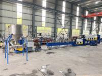 China Double Stage Plastic Granulating Machine 250KW Pet Flakes Recycling Machine for sale
