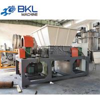 China Double Shaft Plastic Recycling Shredder Machine Automotic for sale