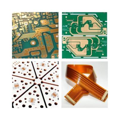 China 1.0MM Board Thickness Flexible PCB with Yellow Overlay Color for High Flexibility and Electronic Performance for sale