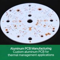 China Custom Aluminum PCB Efficient Heat Dissipation Multiple Surface Finish Options Thermal Management for sale