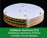China Multilayer Aluminum PCB Manufacturing Service Thermal Conductivity Metal Core Board for sale