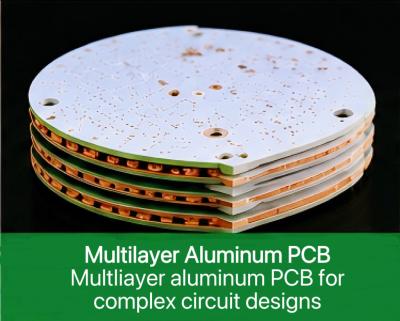 China Multilayer Aluminum PCB Manufacturing Service Thermal Conductivity Metal Core Board for sale