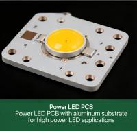China Power LED PCB Manufacturing Service High Wattage Lighting Aluminum Core Board for sale