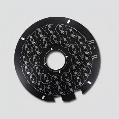 China Double-Layer Aluminum PCB with High-Density Circuits, Thermal Management, and Plated Through Holes for sale