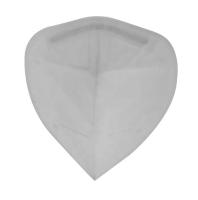 China White Activated Carbon Dust Mask High Breathable For Travel / Daily Use for sale