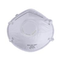China 3D Fold Disposable Active Carbon Face Mask , Perfect Fitting N95 Mask With Exhalation Valve for sale