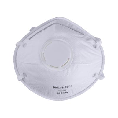 China 3D Fold Disposable Active Carbon Face Mask , Perfect Fitting N95 Mask With Exhalation Valve for sale