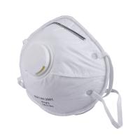China 3D Fold Disposable Active Carbon Face Mask , Perfect Fitting N95 Mask With Exhalation Valve for sale