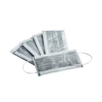 China Four Layers Disposable Active Carbon Face Mask No Glass Fibers CE FDA Approved for sale