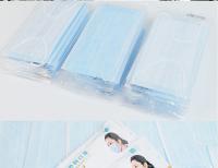 China Flexible Comfortable KN95 Earloop Face Mask Anti - Pollution With Blue And White Color for sale