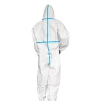 China Flame Retardant Disposable Protective Coverall Anti - Chemical Agents for sale