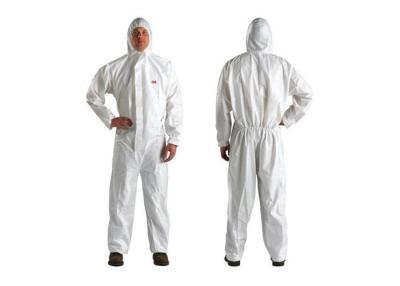 China Antistatic Property Disposable Protective Coverall High Comfort Level for sale