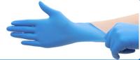 China Nitrile Latex Free Long Cuff Disposable Exam Gloves for sale