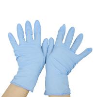 China Powder Free Protective Skin Disposable Nitrile Gloves for sale