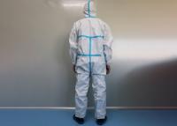 China Hospital Medical EN14126 Disposable Protective Coverall for sale