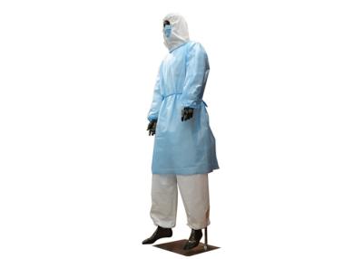 China Waterproof Long Sleeve 60gsm Disposable Patient Gowns for sale