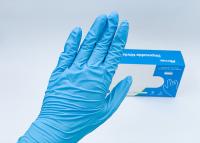China Anti Bacterial Anti Virus Dentist Disposable Exam Gloves for sale