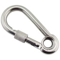 China YUJINSHENG AISI 316 Stainless Steel Rigging Hardware - Lightweight Carabiner with 1000pcs MOQ and 1 Month Delivery for sale