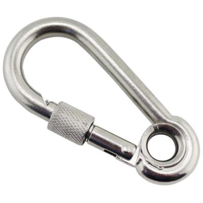China YUJINSHENG AISI 316 Stainless Steel Rigging Hardware - Lightweight Carabiner with 1000pcs MOQ and 1 Month Delivery for sale