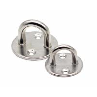 China 316 Stainless Steel Marine Eye Plate - Heavy Duty Round Retaining Buckle for Marine & Industrial Applications for sale